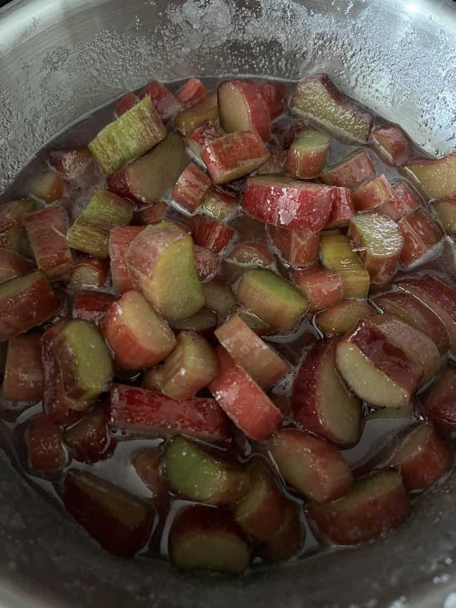 Strawberry Rhubarb Freezer Jam - Build a Cozy Home