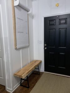 How to Build an Easy DIY Live Edge Wood Bench - Build a Cozy Home